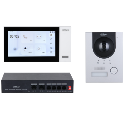 Dahua DHI-KTP01L(S) 2MP Silver IP Intercom kit – UR DATA AND ELECTRICAL