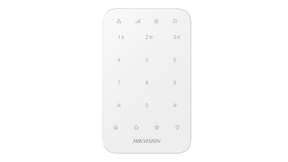 Hikvision Ax Pro series DS-PK1-E-WB Wireless LED Keypad – UR DATA AND ...